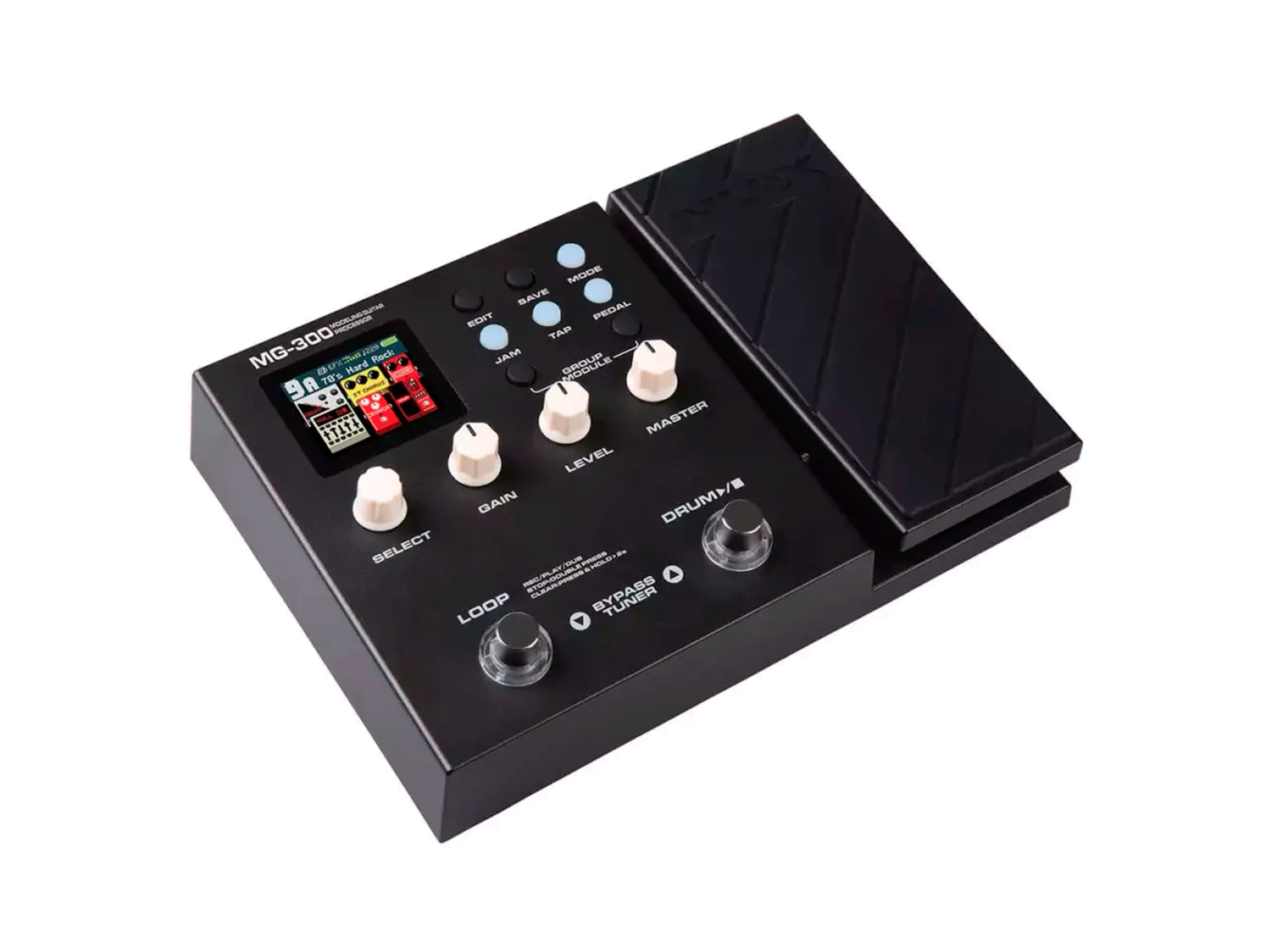 Nux Guitar Multieffekt Pedalboard MG-300 - København test i butik